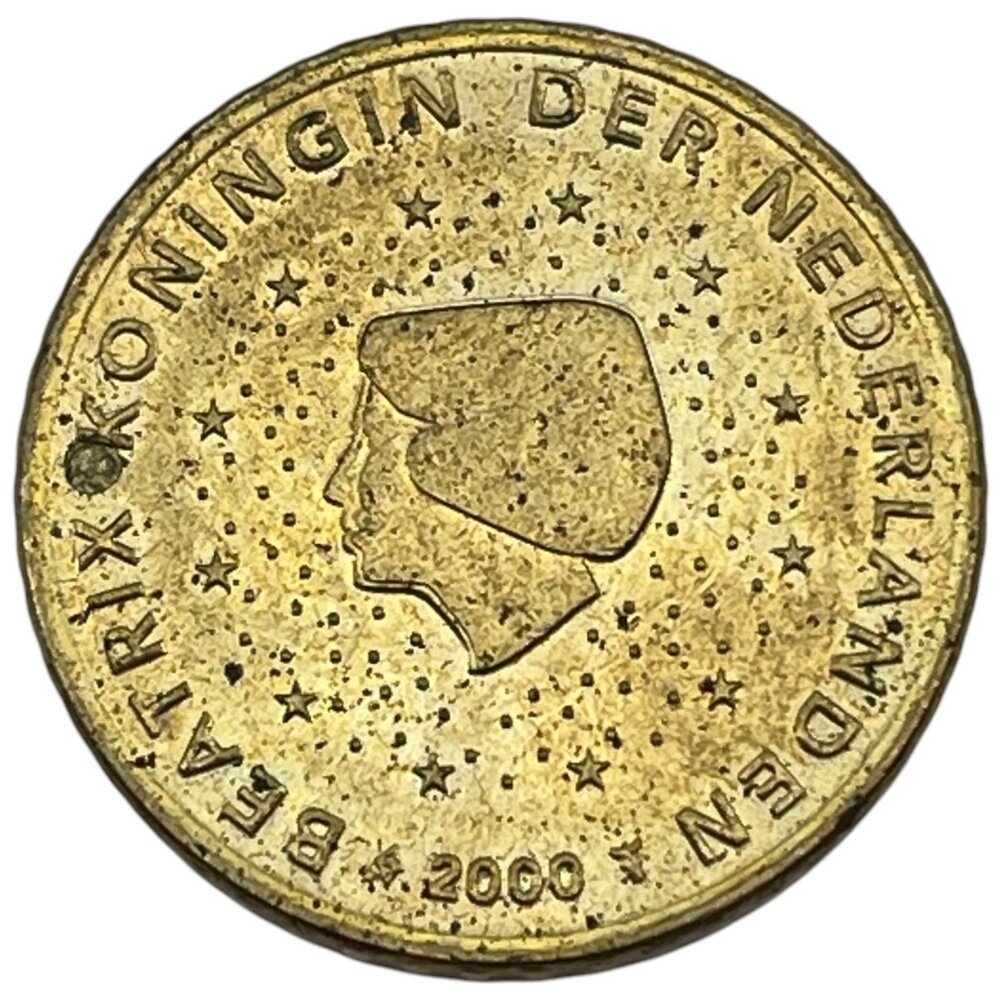 Нидерланды 50 евроцентов 2000 г.