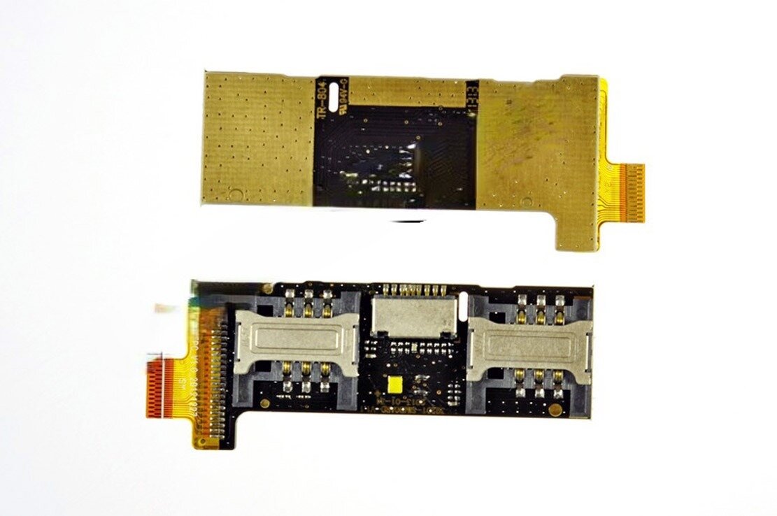 Разъем сим карты China 6 + flash