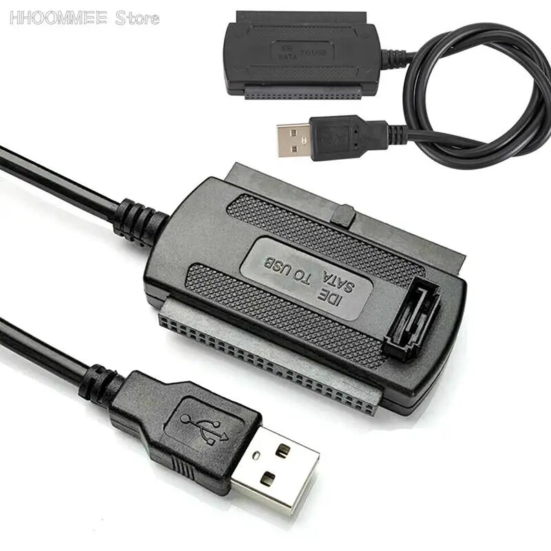 Кабель-адаптер USB 2.0 на IDE/SATA для HDD 2.5/3.5