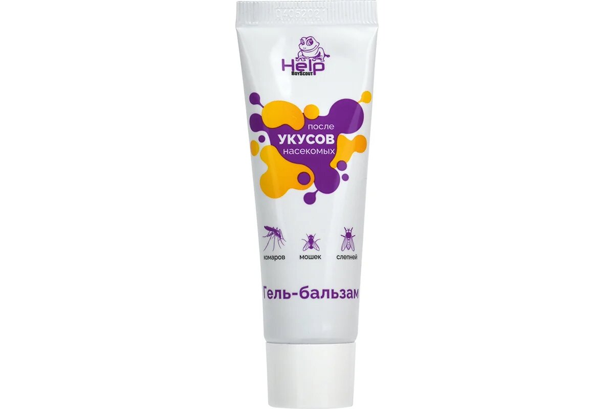 HELP Гель-бальзам после укусов насекомых 30г, 80293