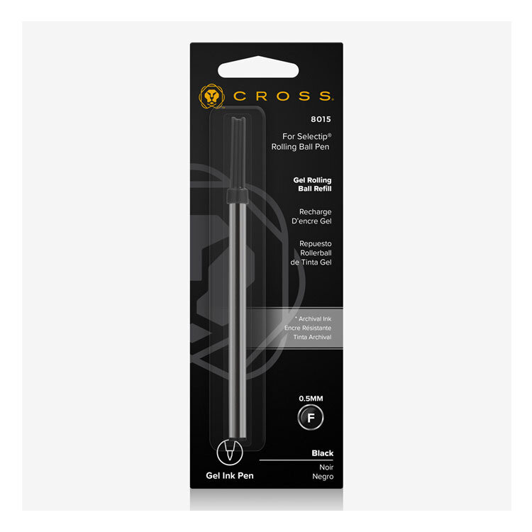 Стержень для роллера Cross черный Fblack (8015)