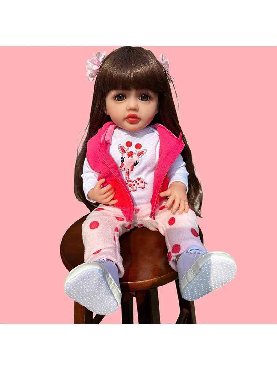 Силиконовая кукла Реборн Бэби, 55 см