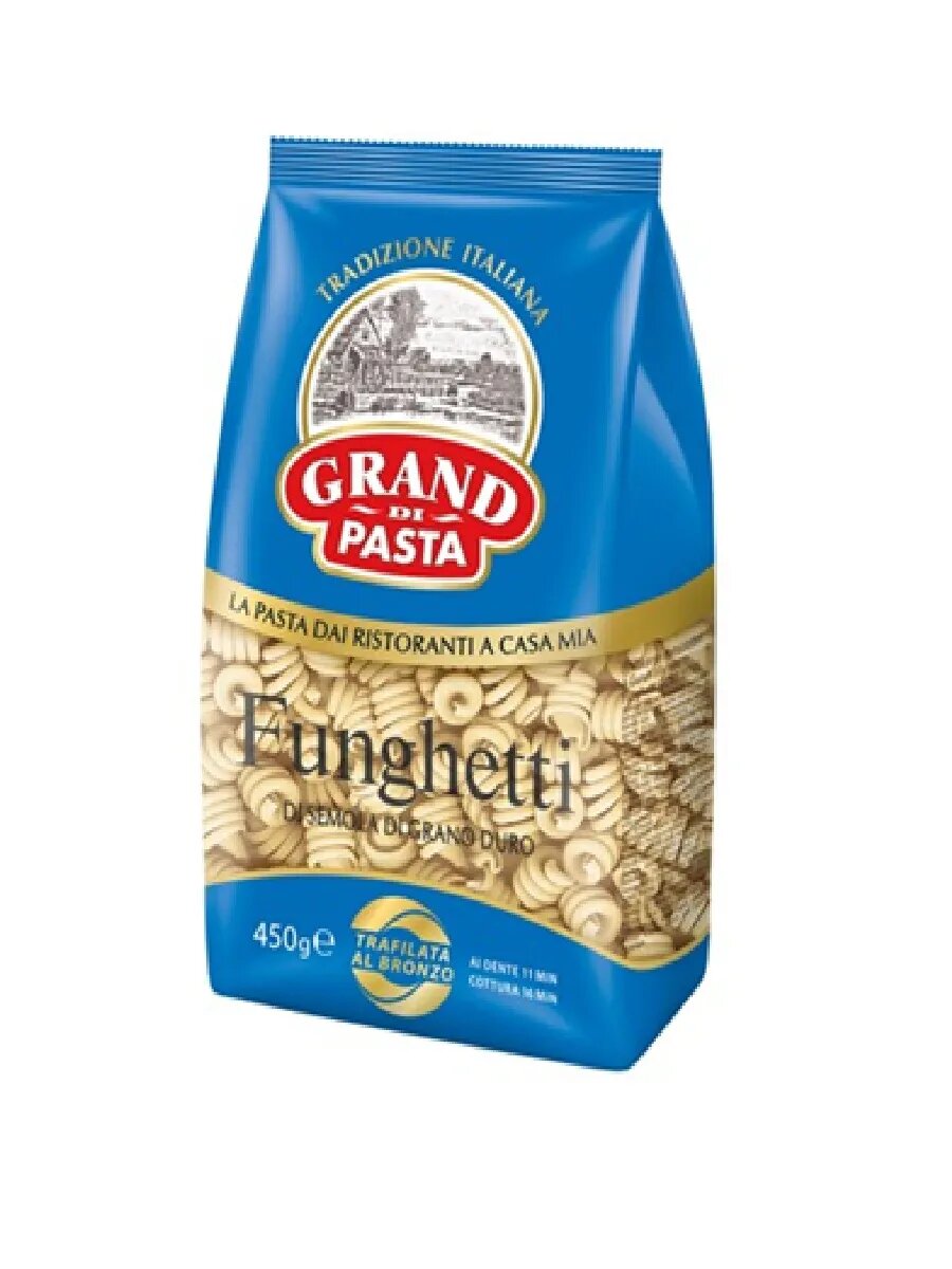 Макаронные изделия Grand di Pasta Funghetti 450 г