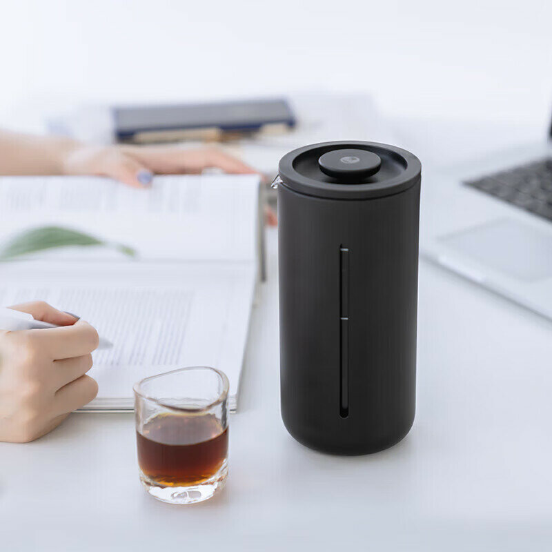 Taimo Small U French Press 450ml, Hand-Brewed Coffee Pot, Tea Infuser, Glass Coffee Filter Cup, French Press