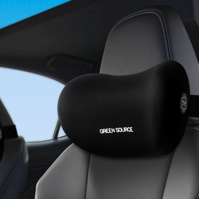 Luzhiyuan Car Headrest, Car Lumbar Support, Neck Pillow, U-Shaped Pillow, Car Backrest Pillow, Suitable for Mercedes-Benz, Xiaomi, Tesla, And Universal Models