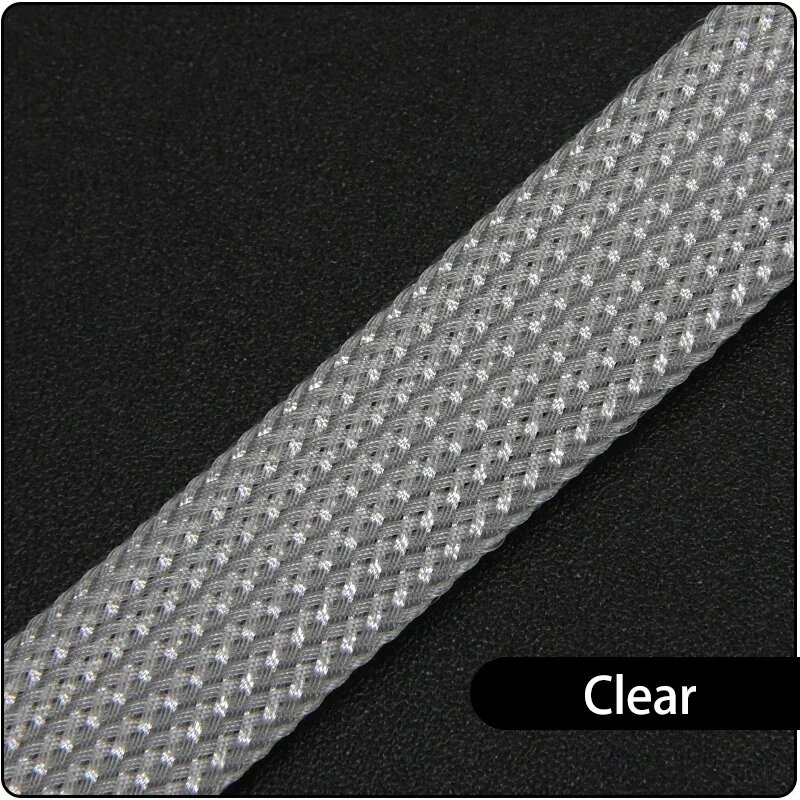 ПЭТ-плетеные рукава для проводов 3 м, 2/4/6/8/10/12/14/16/20/25/30/35/40/50/60 мм 16mm, Clear