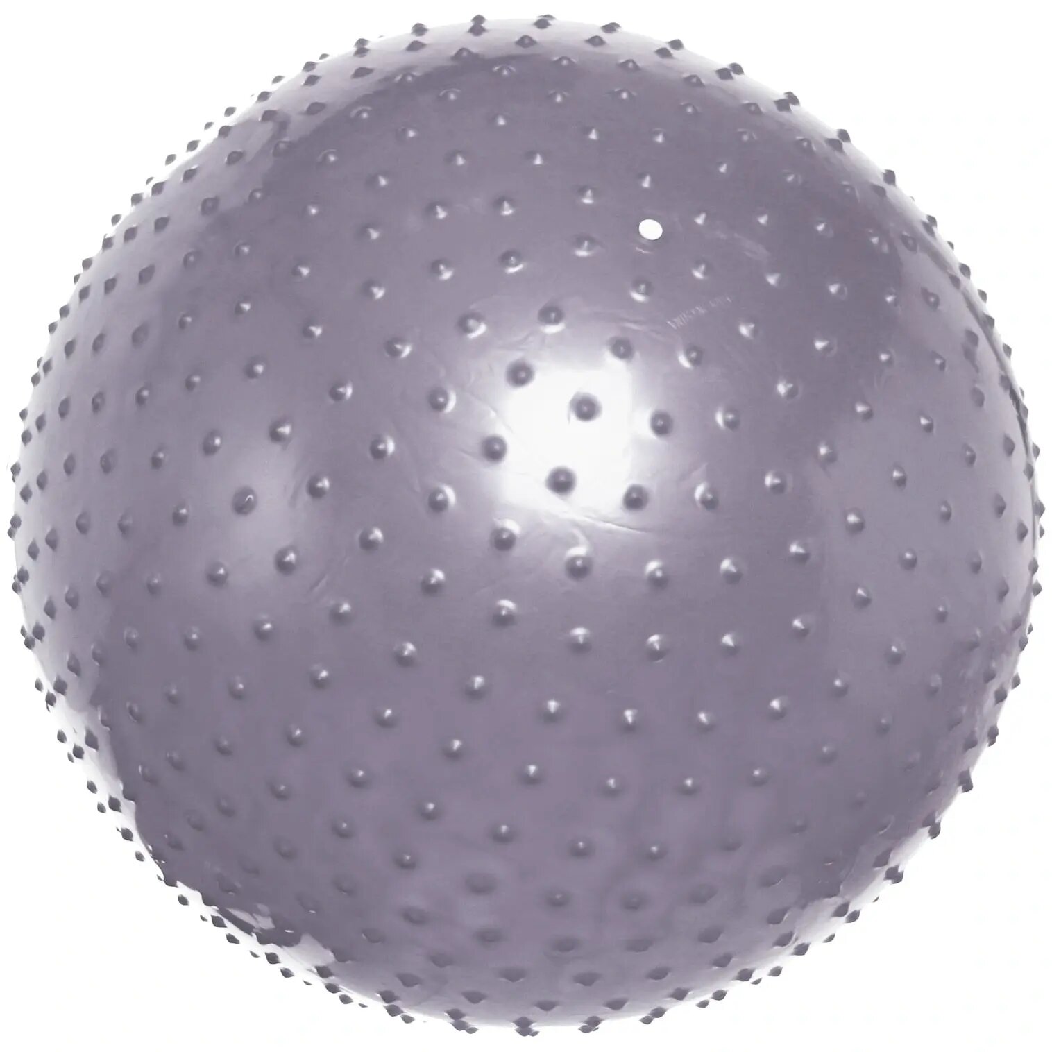 Фитбол массажный Sportage 75 см, ПВХ, нагрузка до 1000 кг, серебристый