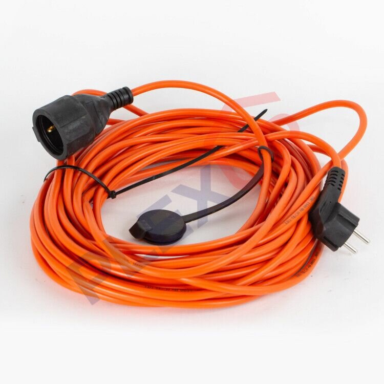 Силовой удлинитель в бухте 1-мест. ПВС 3х1мм2 2200Вт 20м c/з IP44 PLEXUP, EUB11-22-44-20