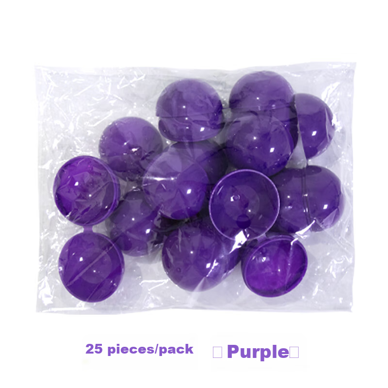 Reap Lottery Balls/Lottery Draw Balls/Lottery Draw Balls/Lottery Prize Box/Lottery Prize Box/Lottery Ball/Lottery Box, Special Opening Balls for Lottery Boxes, Purple, 25 Pieces/pack, 6049-3