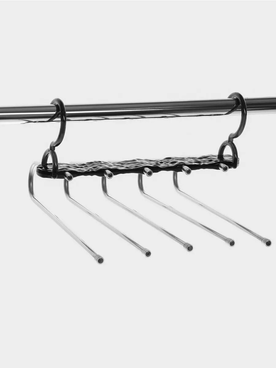 Практическая многоуровневая вешалка для брюк