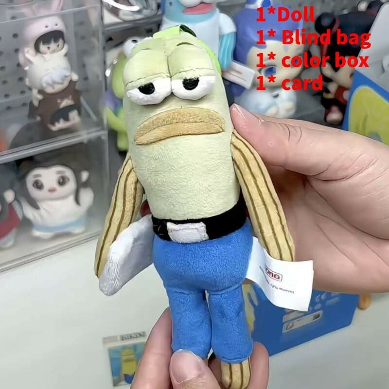 Мягкая игрушка Рыбка из Бикини Боттом — Милый персонаж Губка Боб для игр и подарков детям