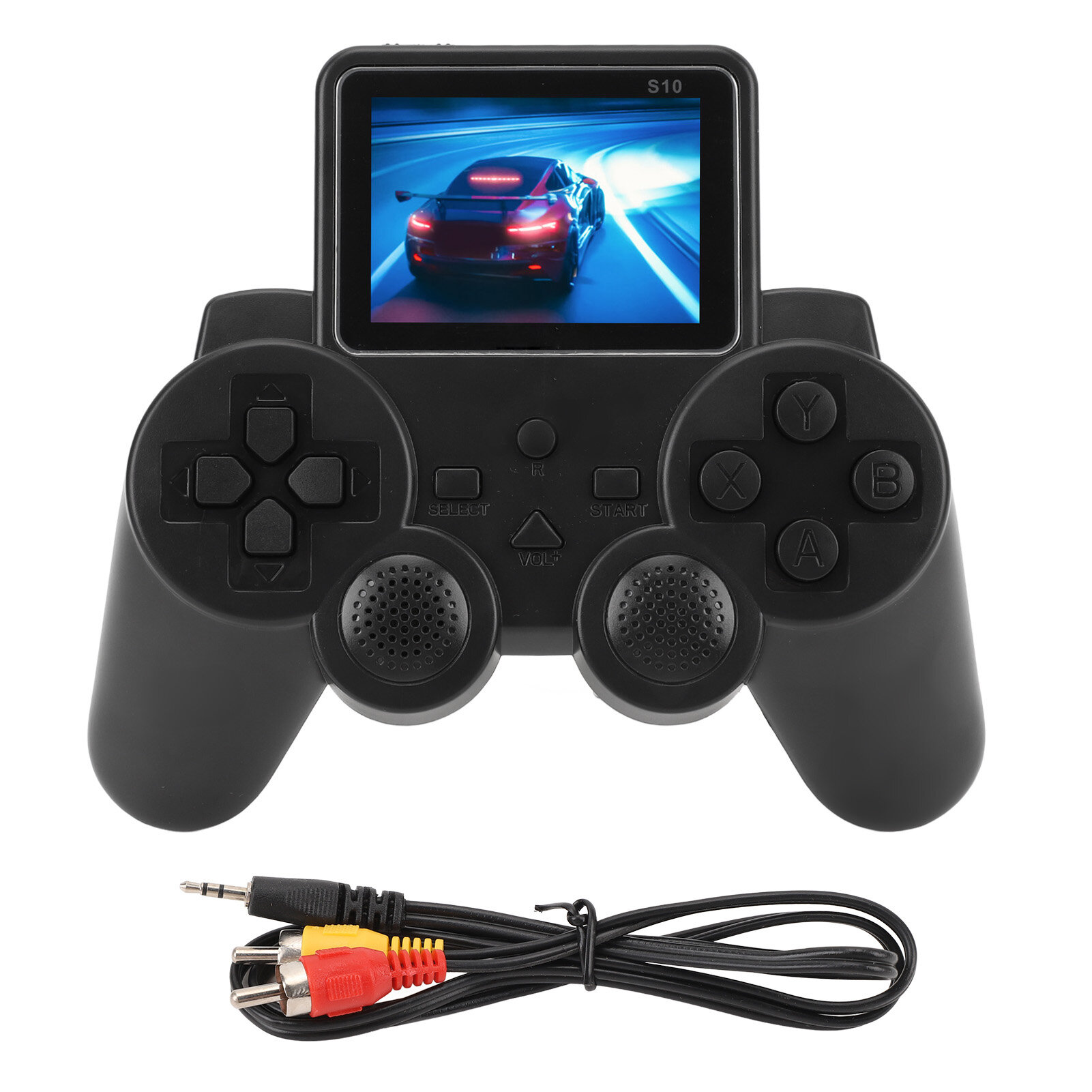 Руководитель GamePad Game Console 3,0 -дюймовая экрана ретро -игровой консоли, сражаясь с несколькими играми с несколькими играми
