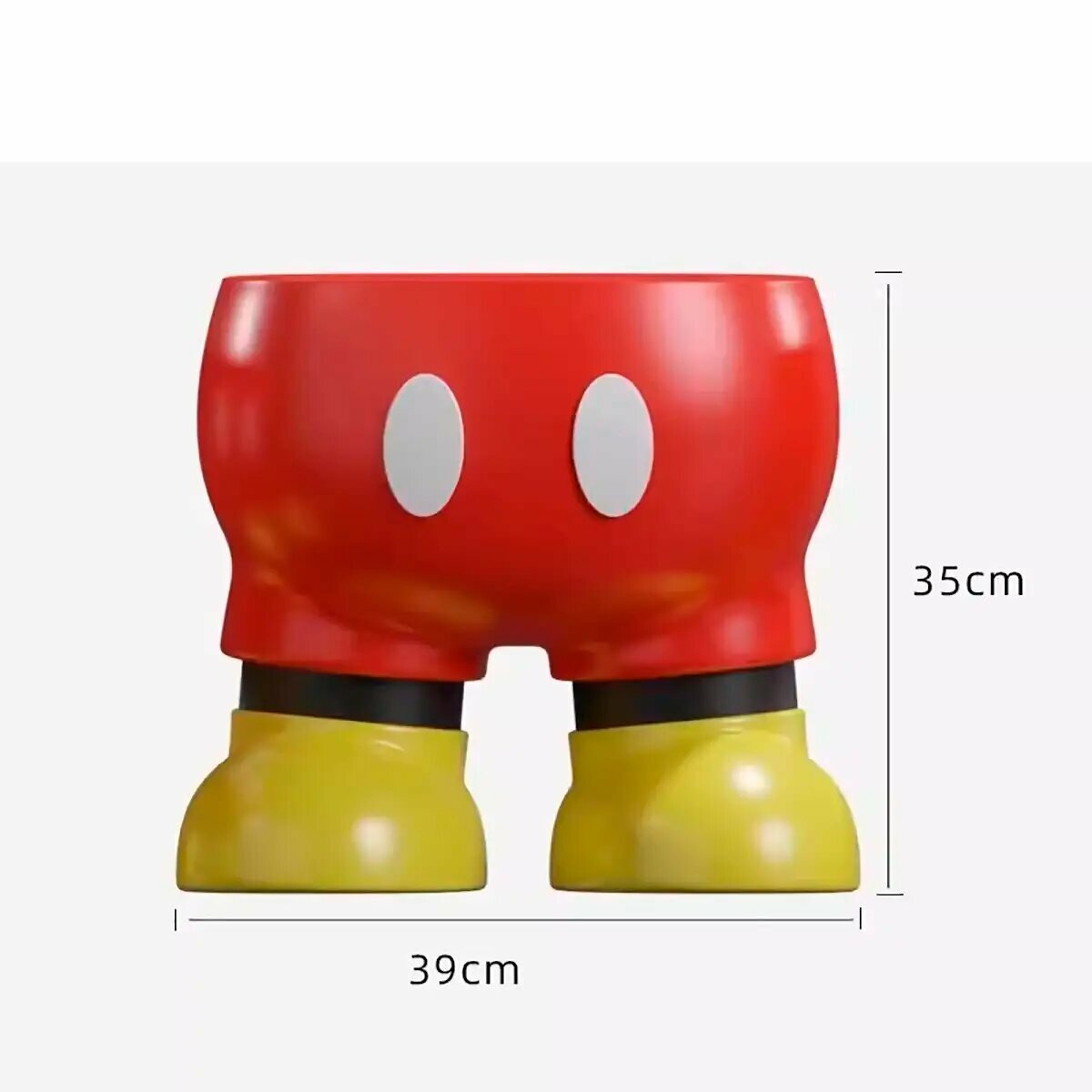 Детский стул из пластика в стиле поп-арт Mickey (табурет круглый)