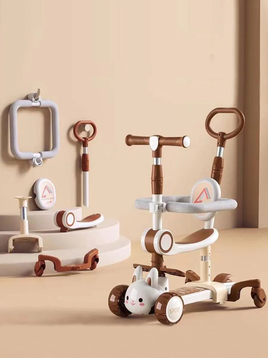 Детский самокат 3 в 1