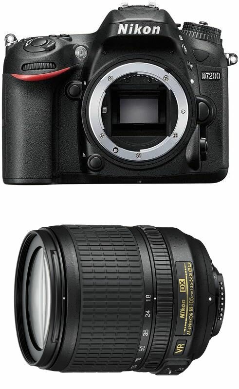 Зеркальный фотоаппарат Nikon D7200 kit 18-105 VR