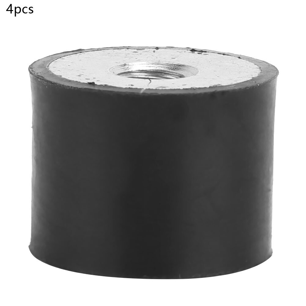 4 шт. Резиновые амортизаторы с внутренней резьбой для подавления вибрации катушки (DE20*15 M6)