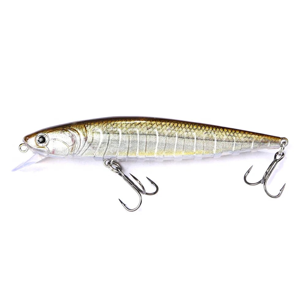 Воблер B&U JERK MINNOW brown white