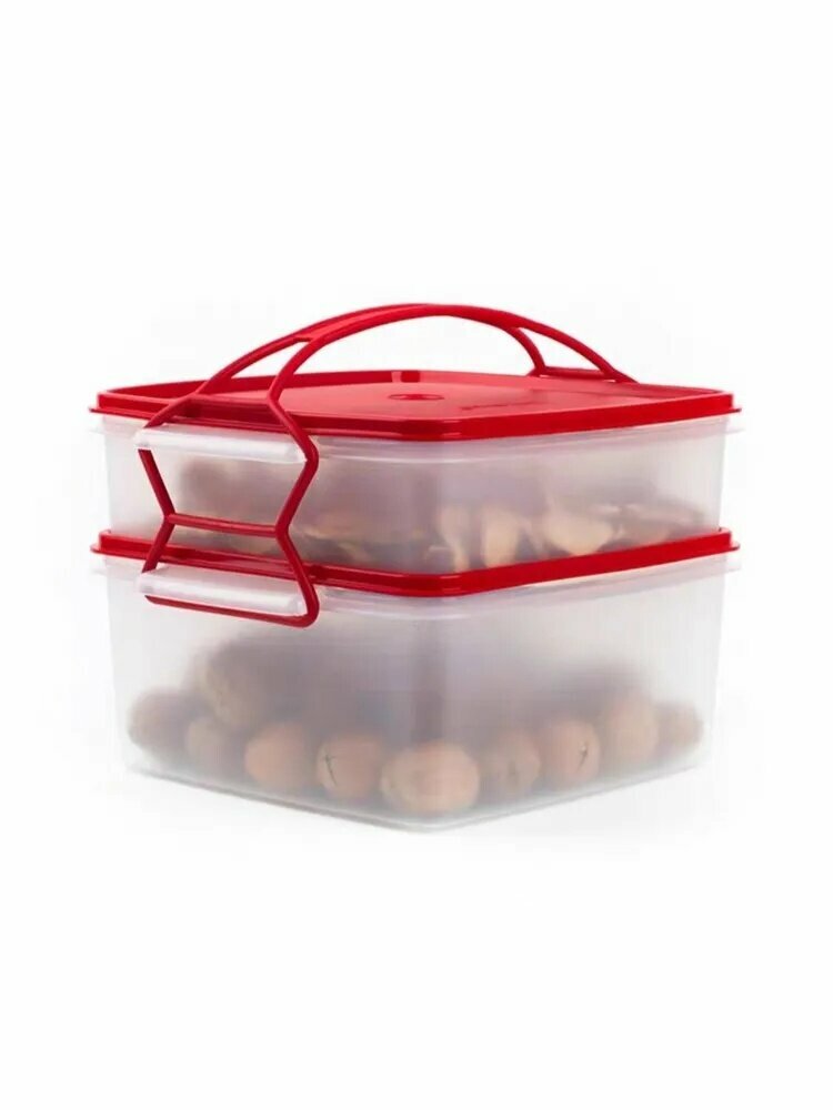 Tupperware Контейнер пищевой, 4000 мл, 2000 мл, 1 шт
