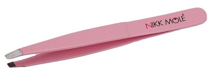 Пинцет Nikk Mole Классический (Розовый)