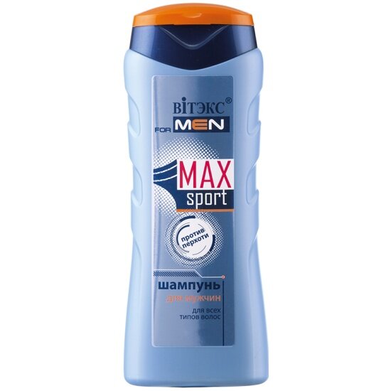 Шампунь Витэкс MAX Sport, для всех типов волос, 250 мл