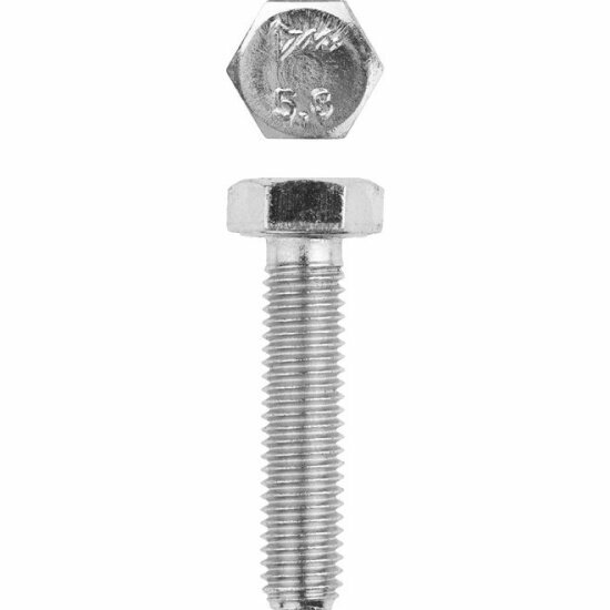 Болт ГОСТ 7798-70 Зубр M8 x 35 мм, 5 кг, кл. пр. 5.8, оцинкованный, 303080-08-035