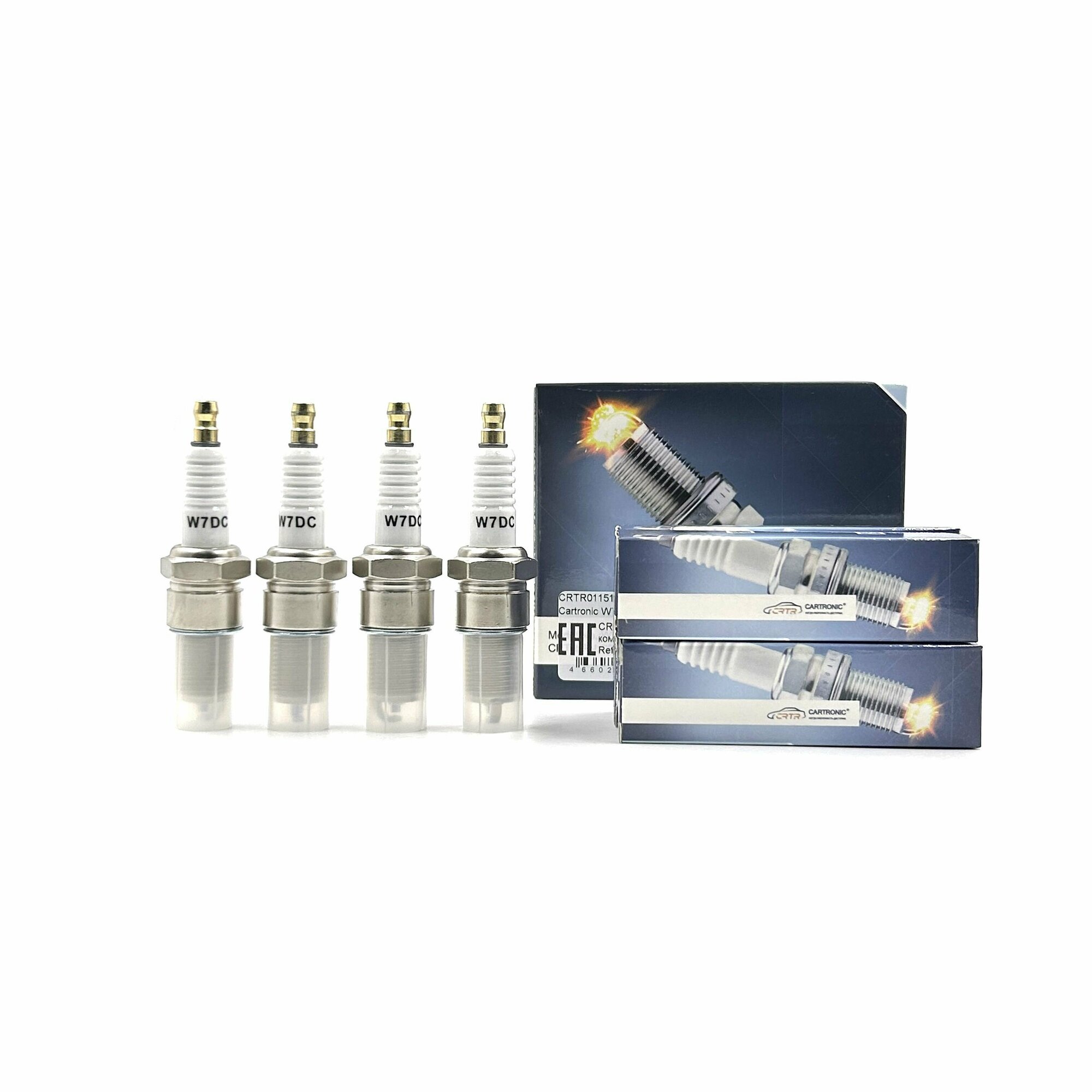 Свечи зажигания для а/м Газель, ВАЗ 2101, 2107, Нива 2121 - CARTRONIC арт. CRTR0115129