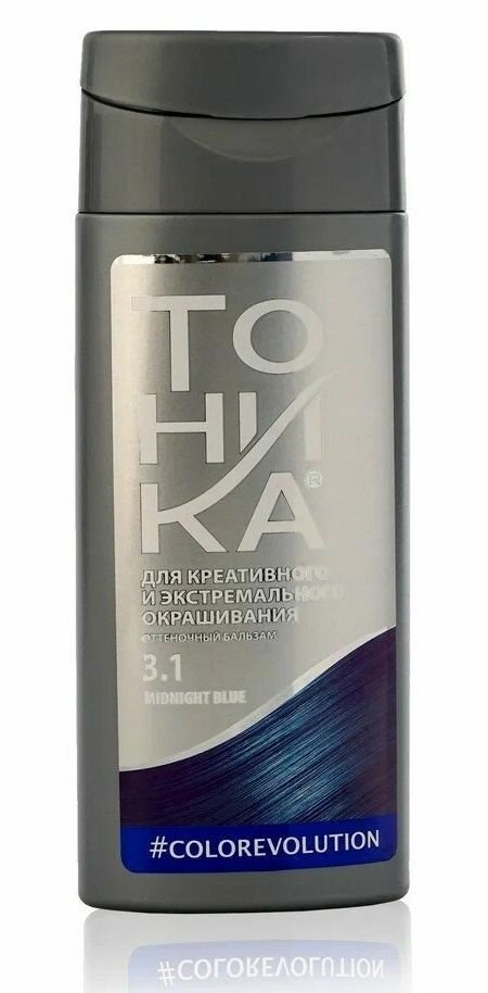 Тоника Оттеночный бальзам ColoRevolution тон 3.1 Midnight blue 150мл