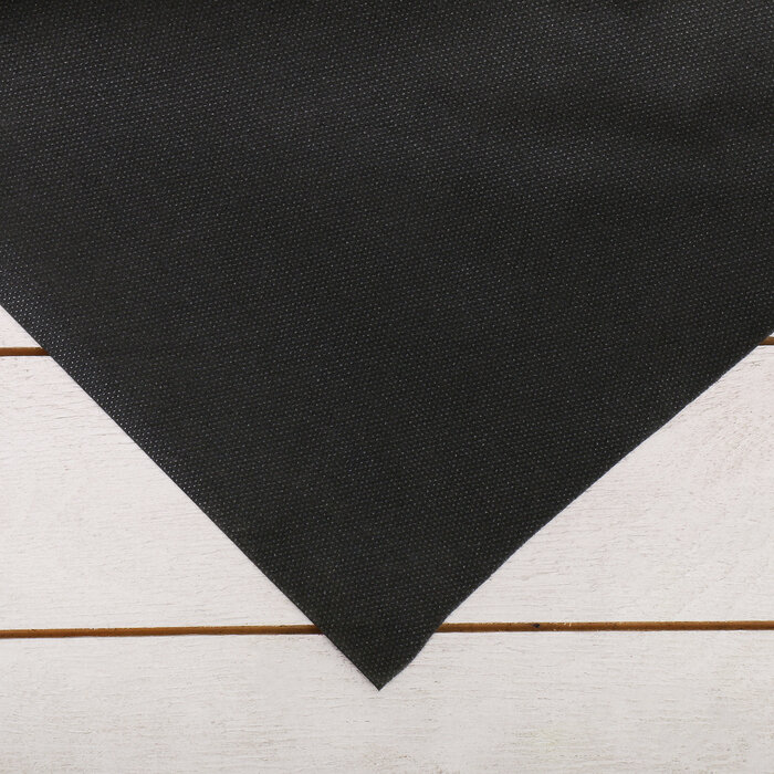 Материал мульчирующий, 1,6 x 5 м, плотность 80, с УФ-стабилизатором, чёрный, Greengo, Эконом 20