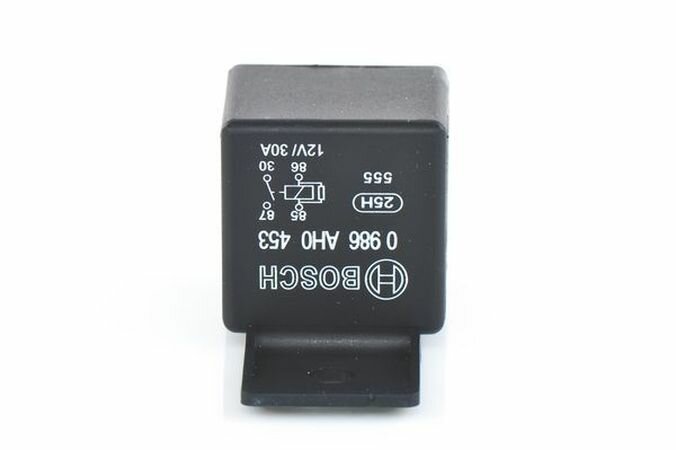 Реле блокировочное UNIVERSAL /12V 30A /4pin BOSCH 0 986 AH0 453