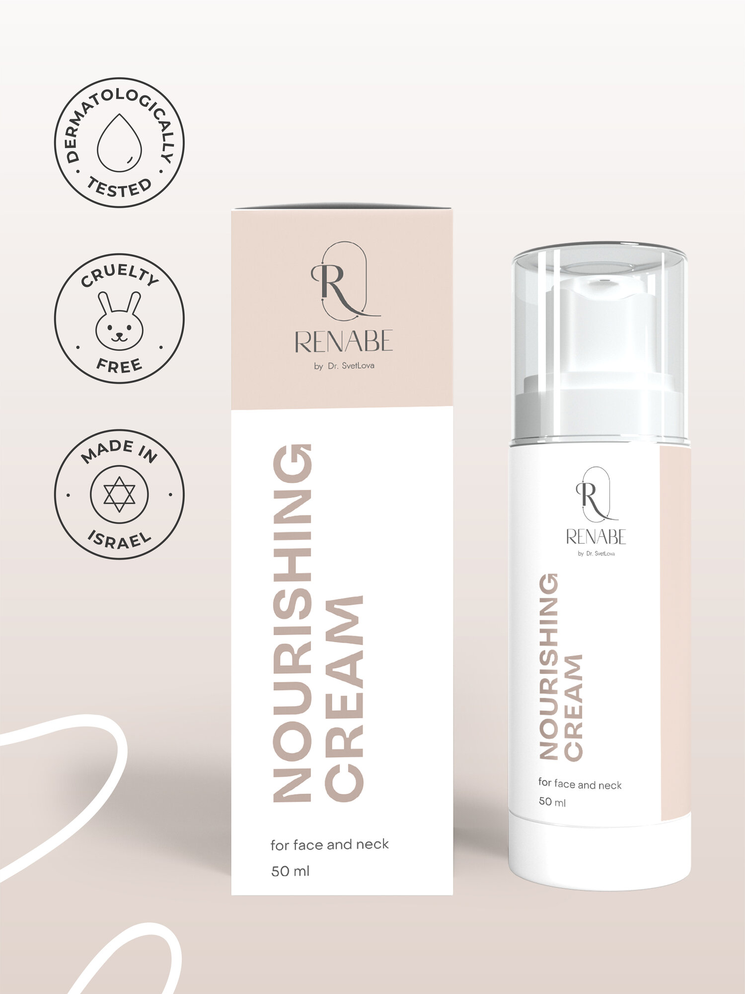 Питательный крем для лица и шеи RENABE