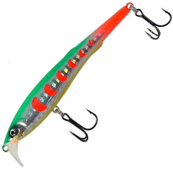 Воблер для рыбалки LureMax STINKA 110F MDR # 125, 110.0 мм, 12.0 г, заглубление 2.0-3.2 м, 125