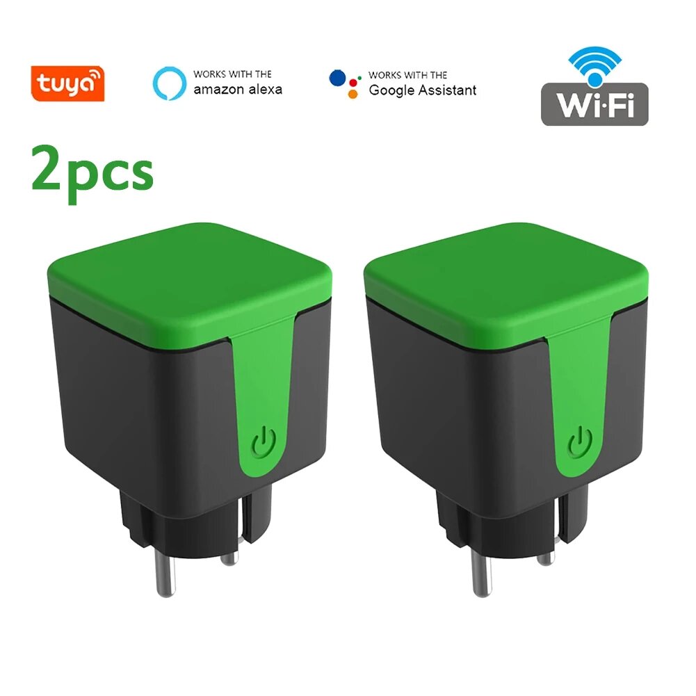 HaveDeer WiFi розетка для улицы 16A 2PCS
