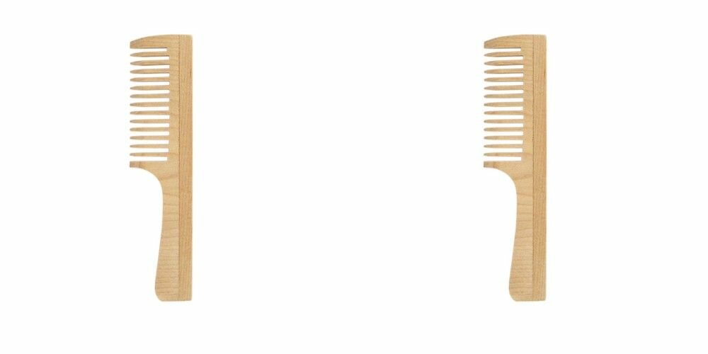 LEI Гребень для волос, 13 зубьев, 2 шт