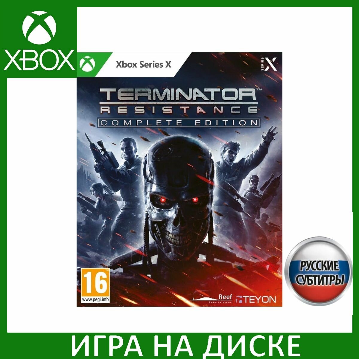 Игра Terminator Resistance Complete Edition Xbox Series X Русская Версия Диск на Xbox Series X