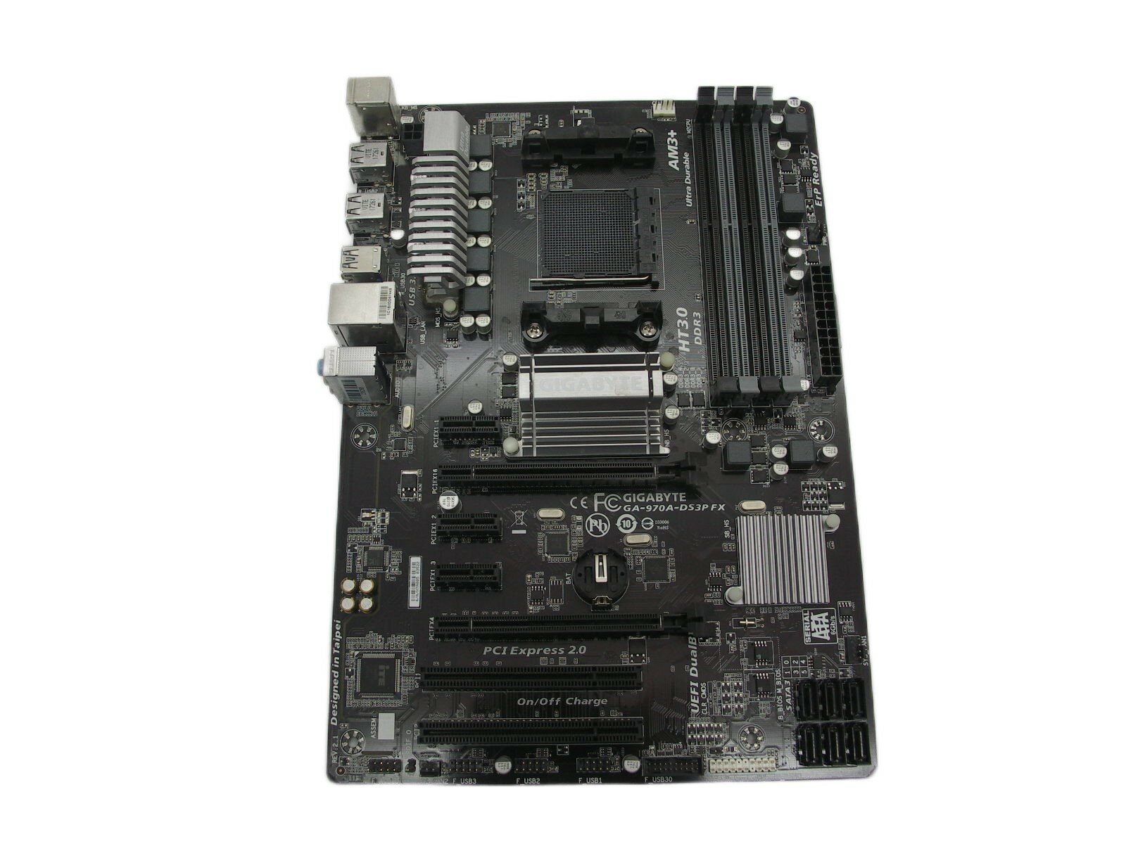 Материнская плата S-AM3+ Gigabyte GA-970A-DS3P FX REV:2.1, AMD970/4xDDR3/USB3.0/SATA/Sb/Lan/ATX