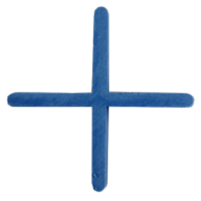 Крестик для кафельной плитки DECOR 1мм синий 200шт