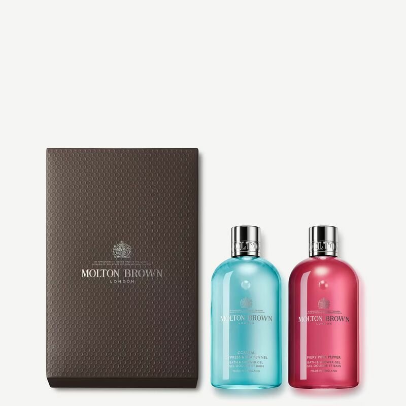 Molton Brown Набор средств для душа Fresh & Spicy Body Care Gift Set, 600 мл