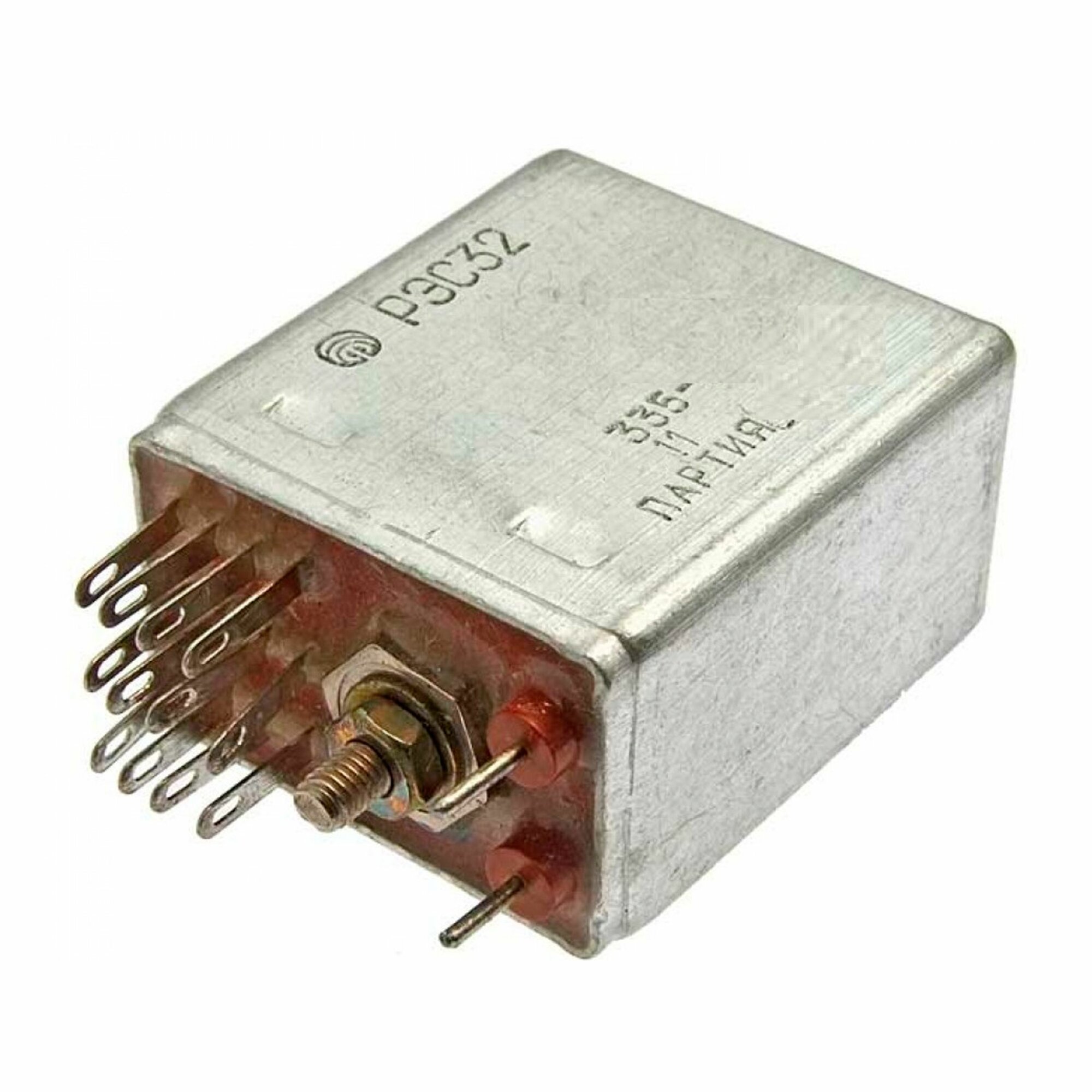 РЭС32 (03.44), пылебрызгозащищенное, двухпозиционное, одностабильное реле, (60 В)