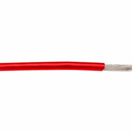 Провод ALPHA WIRE 2844/7 RD005 Провод, MIL-W-16878/6 (Type ET), многопров, Cu, 24AWG, красный, 1 рулон