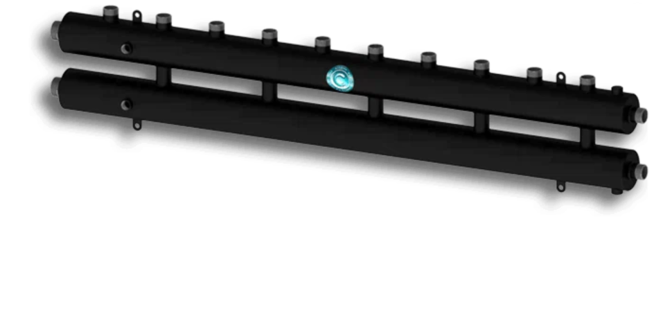 Север-R-КМ6 (1945073), Коллектор комбинированный, черный