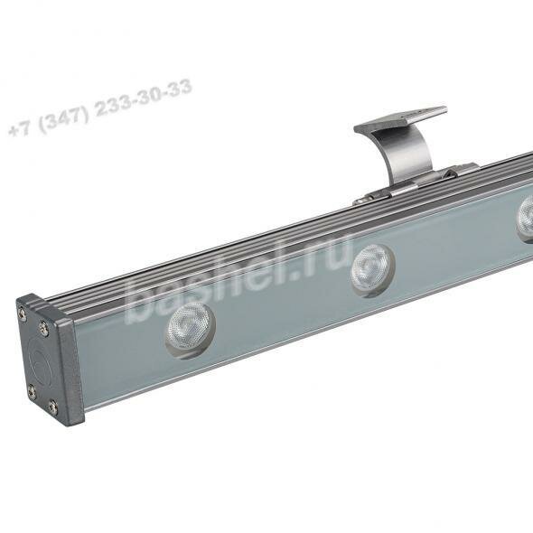 Прожектор светодиодный 12W AR-LINE-1000XS-12W RGB, 24V, 30гр, DMX512, IP66, Arlight
