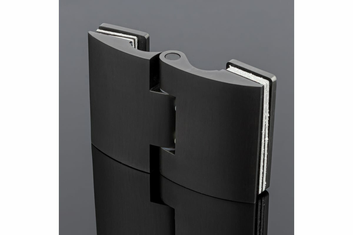 SERVICE PLUS петля стекло-стекло 180/135 графит матовый латунь P03-102GRF/brass