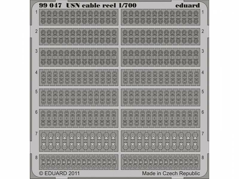 Фототравление USN брашпили. Масштаб 1:700