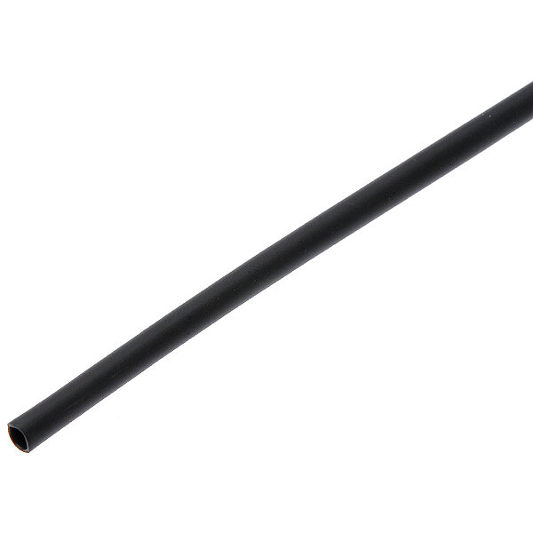 Трубка 26-0003 сттк 3/1мм термоусаживаемая с клеем чёрная L=1м (Rexant) (15 шт. в комплекте)