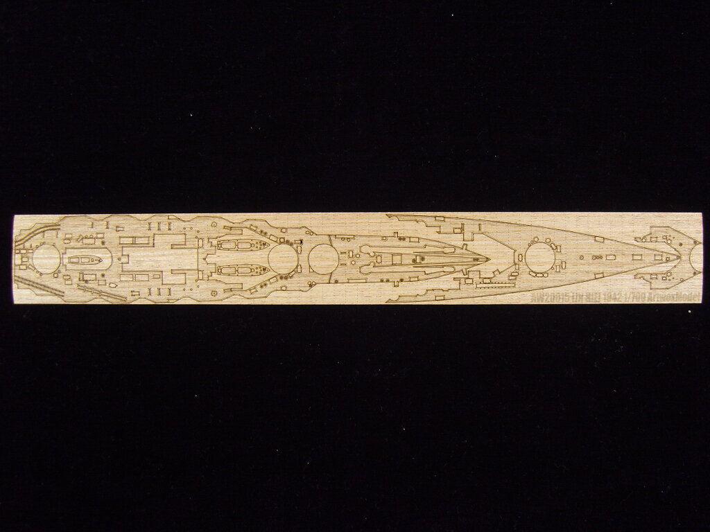 AW20015 Деревянная палуба для IJN HIEI