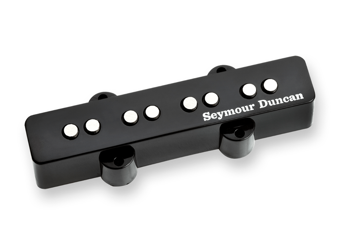 Звукосниматель Seymour Duncan Hot Stack Jazz Bass STK-J2N, сингл, нековый, чёрный