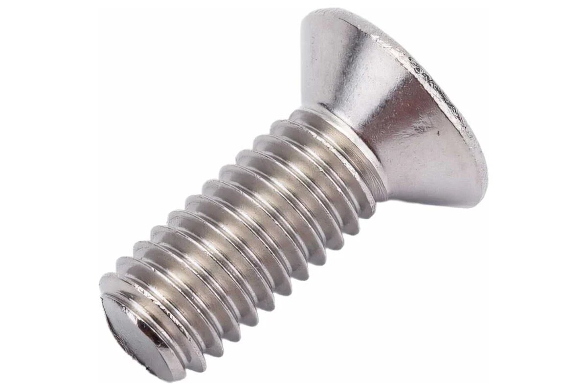 KREPFIELD Винт Нержавеющий M6x16 мм DIN 965 А2 с потайной головкой крестообразный шлиц PH 30 шт 965А2ВИНТ6Х16-30