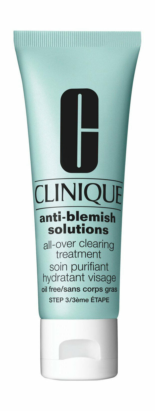 Clinique Anti-Blemish Solutions All-Over Clearing Treatment - Увлажняющий точечный крем-гель для проблемной кожи лица, 50 мл.