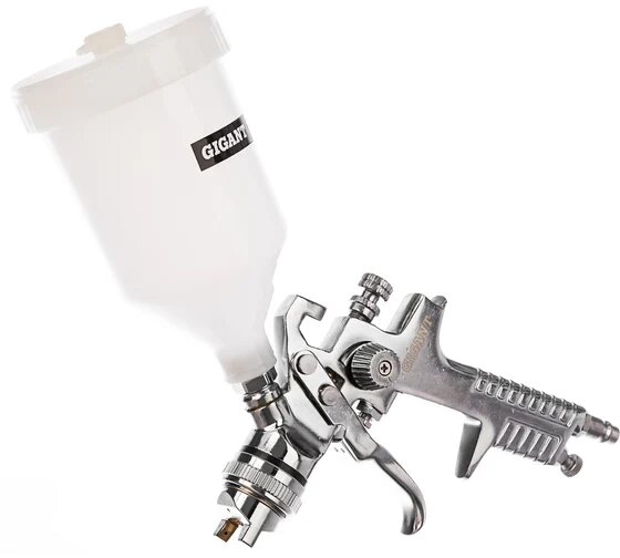 Краскораспылитель (сопло 1,4 мм; бачок 0,6 л, HVLP) Gigant SP 180