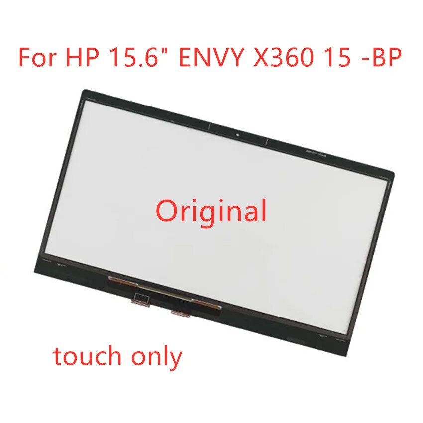 Замена экрана для HP 15,6 дюйма ENVY X360 15-BP 15-BP Series, сенсорный экран с дигитайзером, Сменный датчик, не ЖК-дисплей для HP 15-BQ